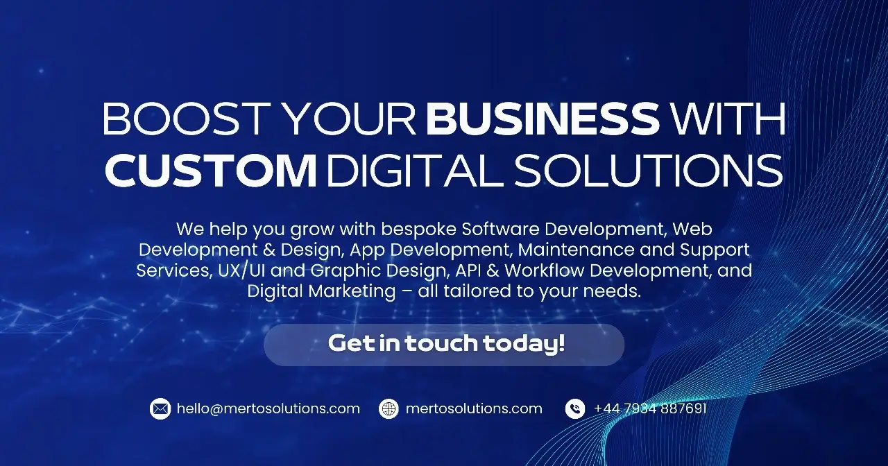 Merto Software Solutions | AI, Integrations & Custom Software